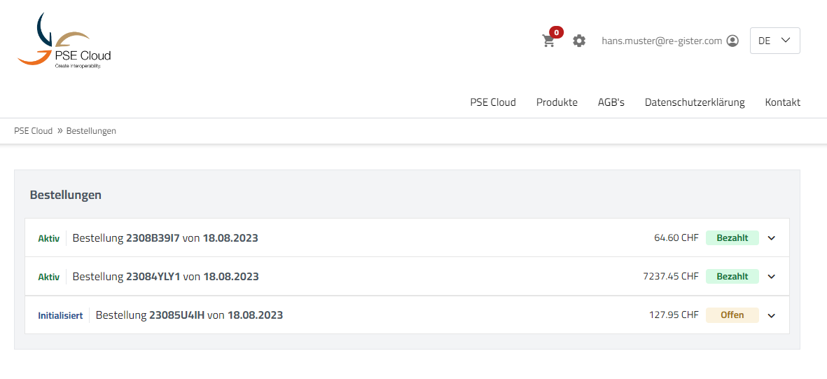 FAQ / Downloads - PSE Cloud